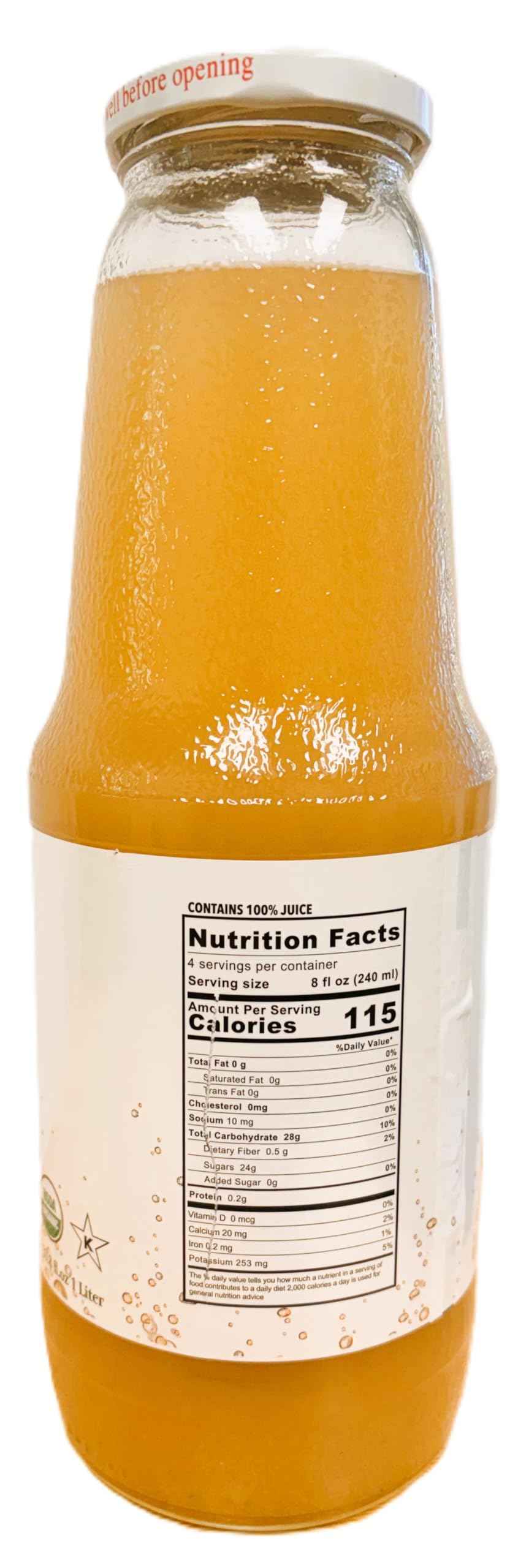 USDA Certified Organic Apple Juice - No Sugar Added | Anna and Sarah